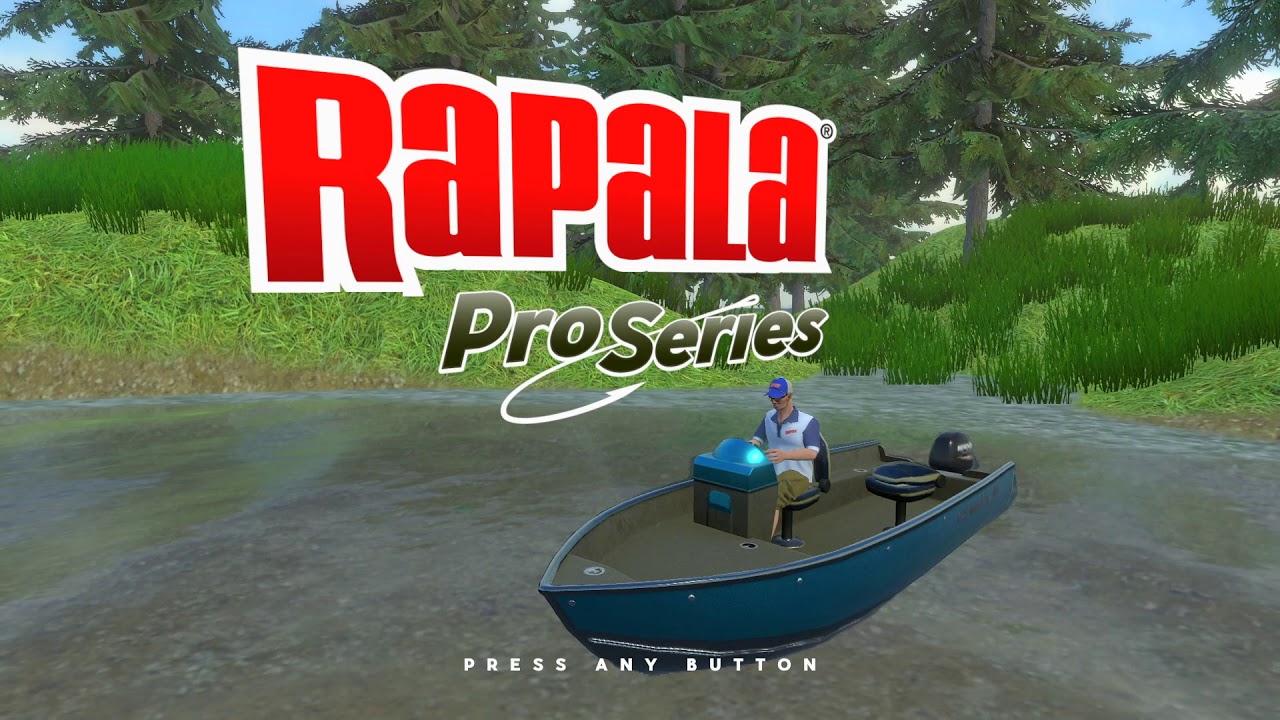 Rapala Fishing: Pro Series Title Screen (PC, PS4, Switch, Xbox One ...