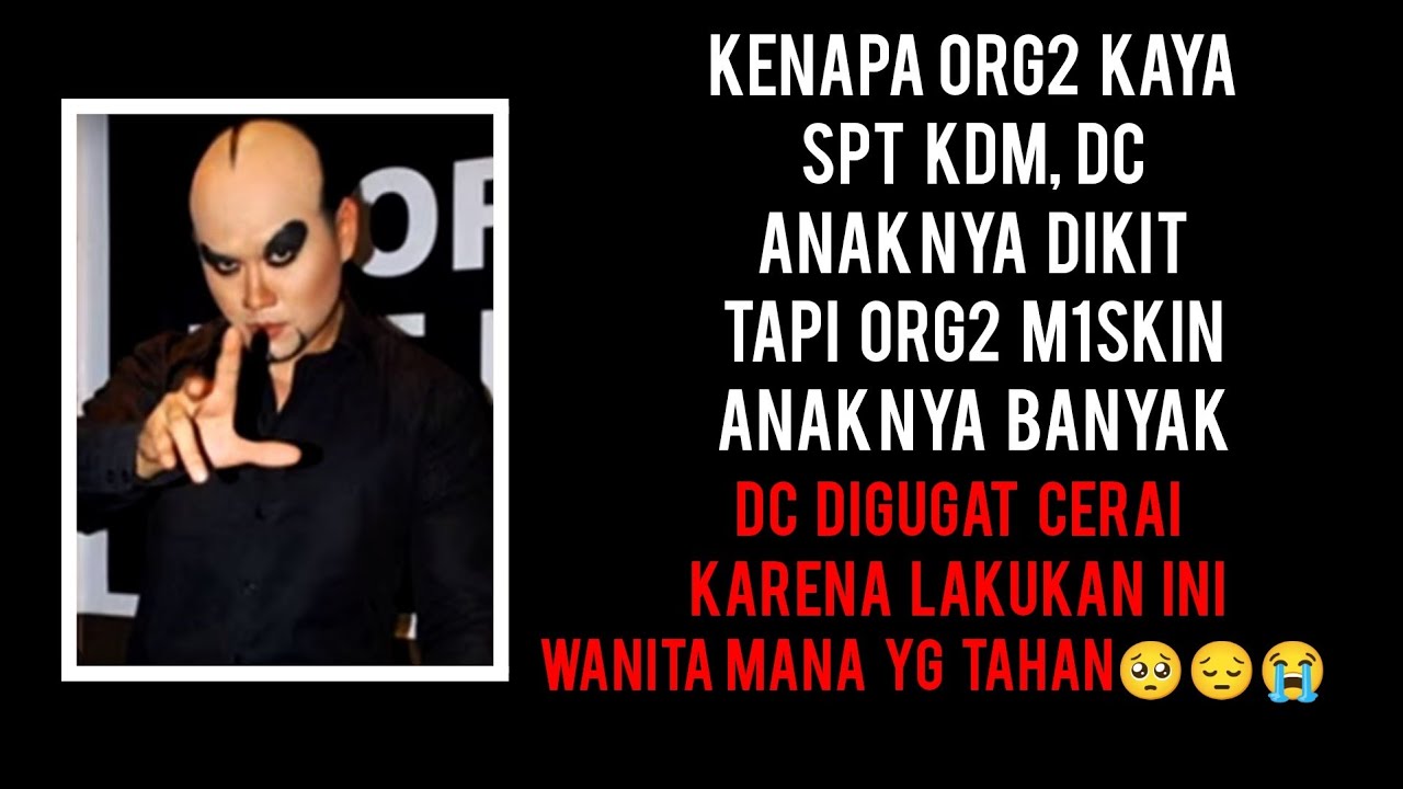 ALASAN LOGIS KNP ORG KAYA ANAKNYA DIKIT TAPI ORG MISK1N ANAKNYA BANYAK ...