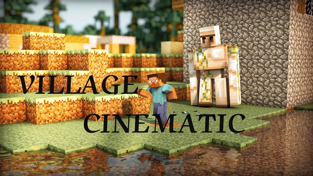 Minecraft Village cinematic editted by @Hunter_Gaming485 - YouTube