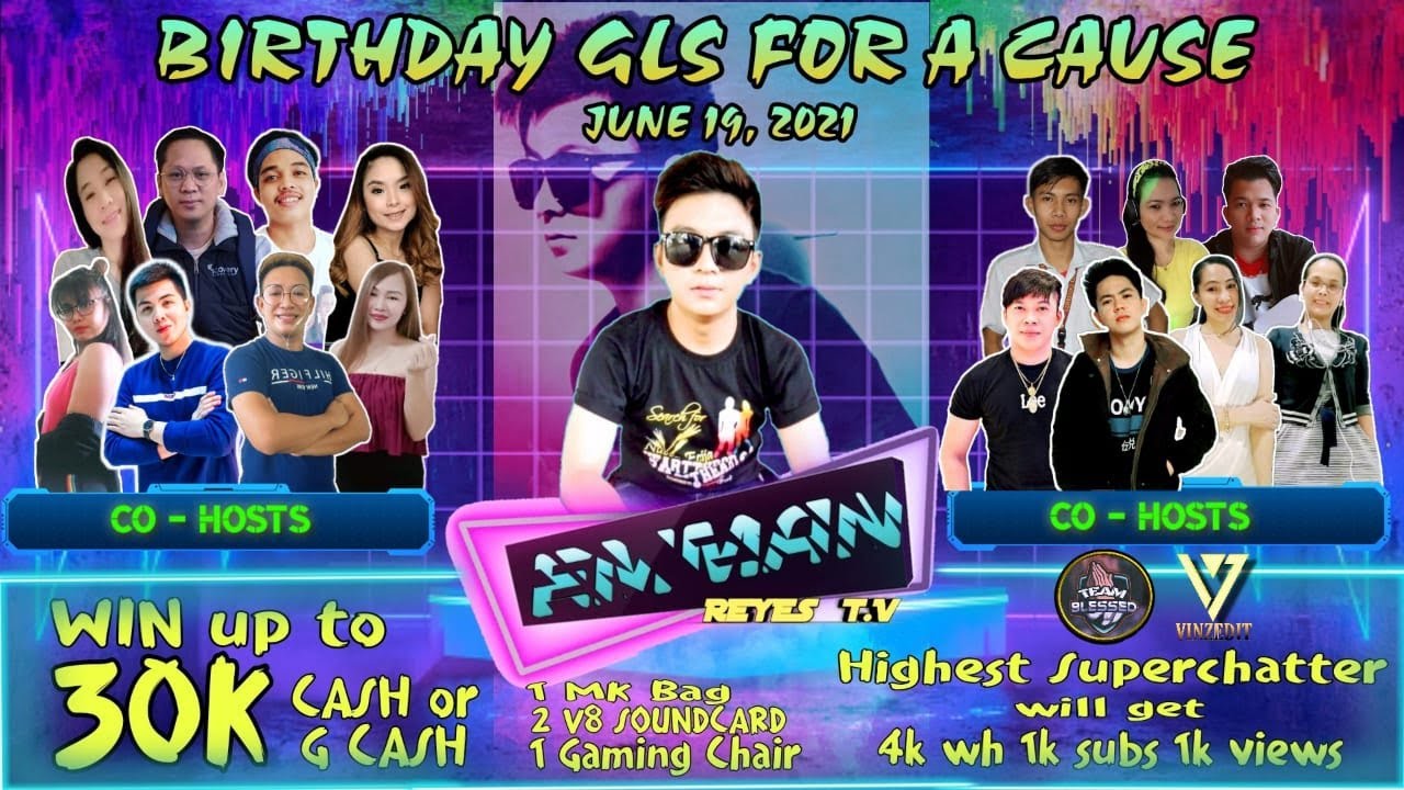 TEASER - EMMAN REYES TV BIRTHDAY GRAND LIVESTREAMING FOR A CAUSE - YouTube