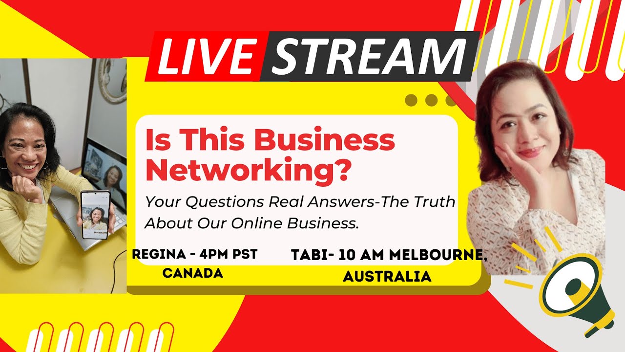 Your Questions Real Answers: Is This Business, Networking? - YouTube