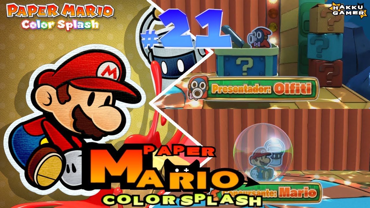 El Show de Olfiti en Fuerte Cobalto!! #21 - Paper Mario: Color Splash ...