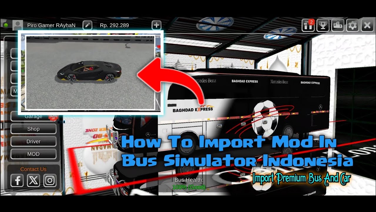 How To Import Bus & Car Mod In Bus Simulator Indonesia | বাস সিমুলেটর ...
