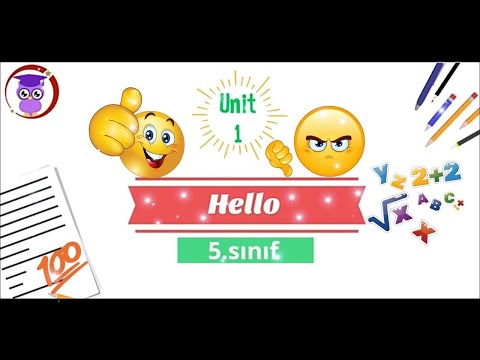 5. sınıf 1. ünite #hello