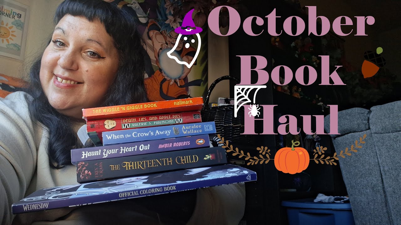 Cozy October OOTD and Book Haul - YouTube