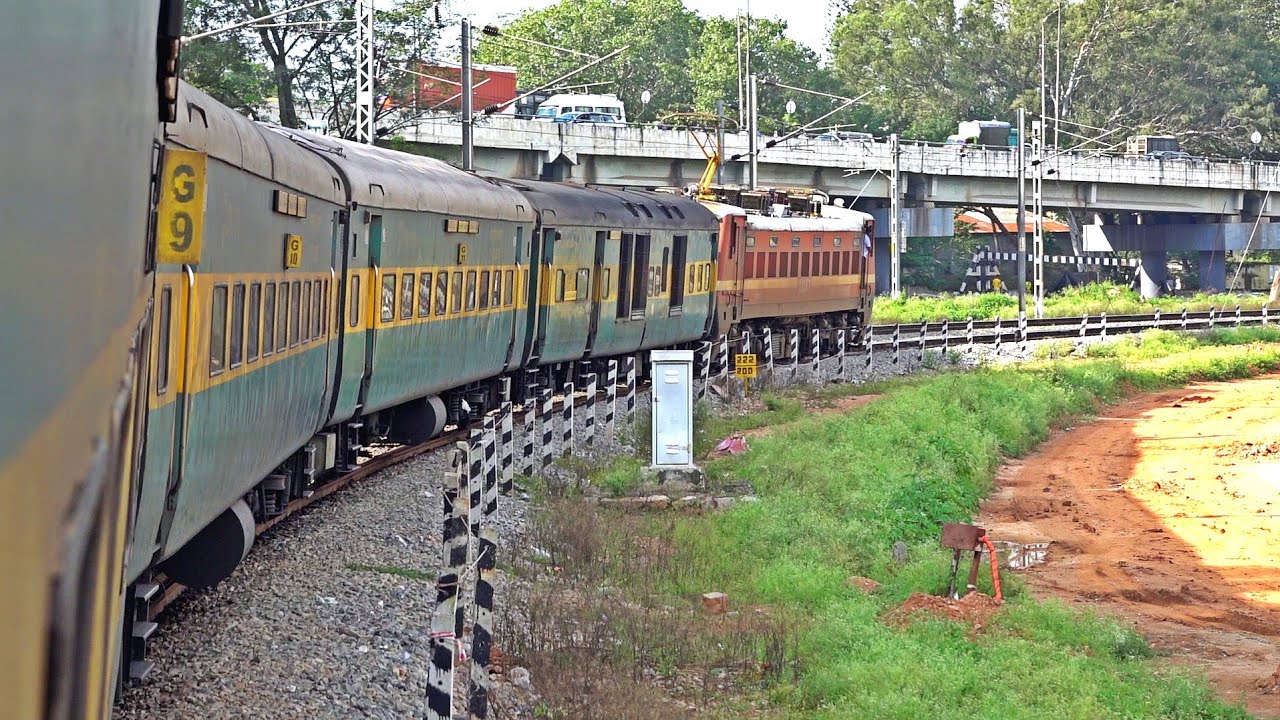 FULL JOURNEY to SECUNDERABAD | GARIB RATH Express 🚊| Relaxing ICF Train ...