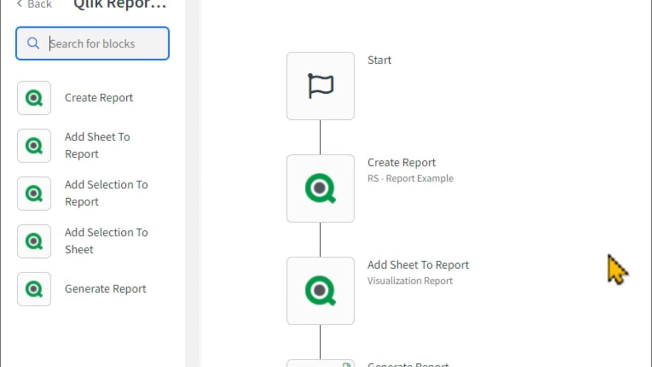Qlik Reporting Service - Brief Overview and Quick Demo - Part 1 - YouTube