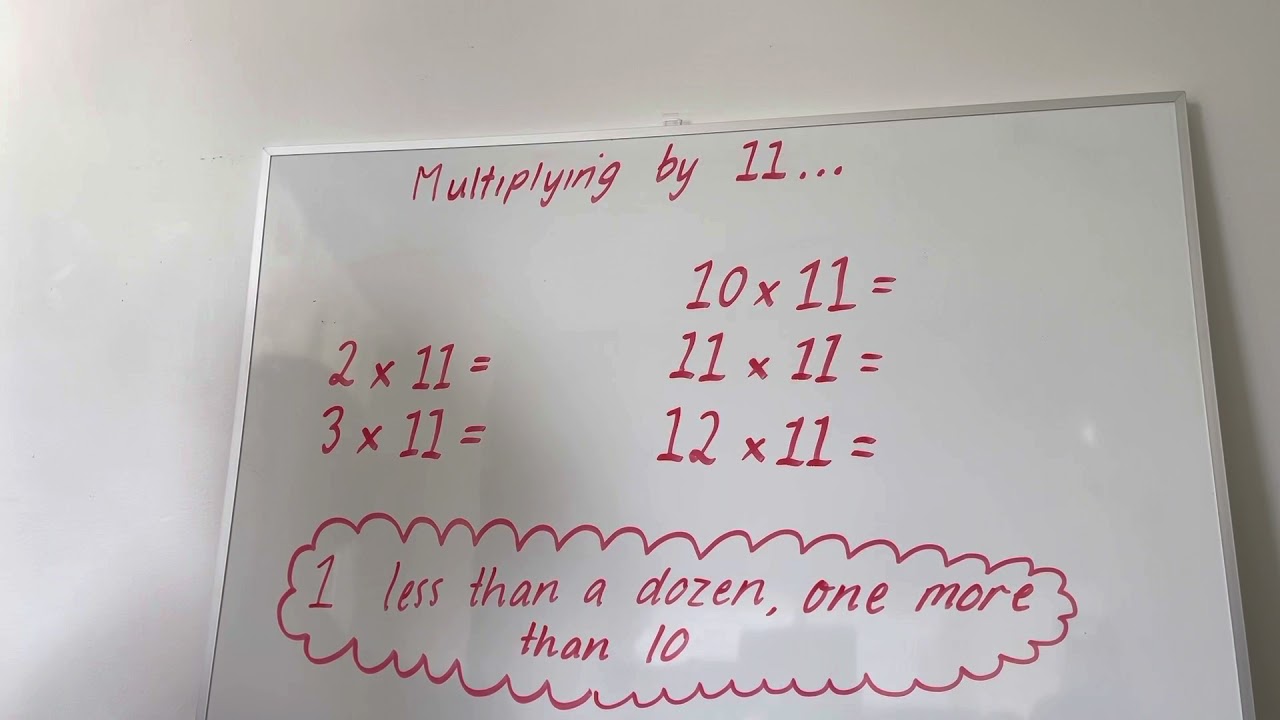 Multiplying By 11 YouTube Multiplying By 11 YouTube