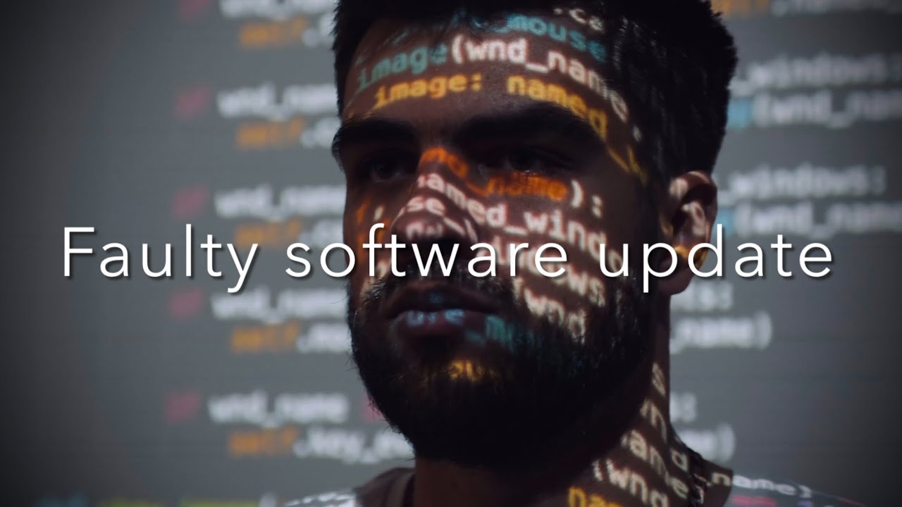 "Faulty Software Update" Lie - YouTube