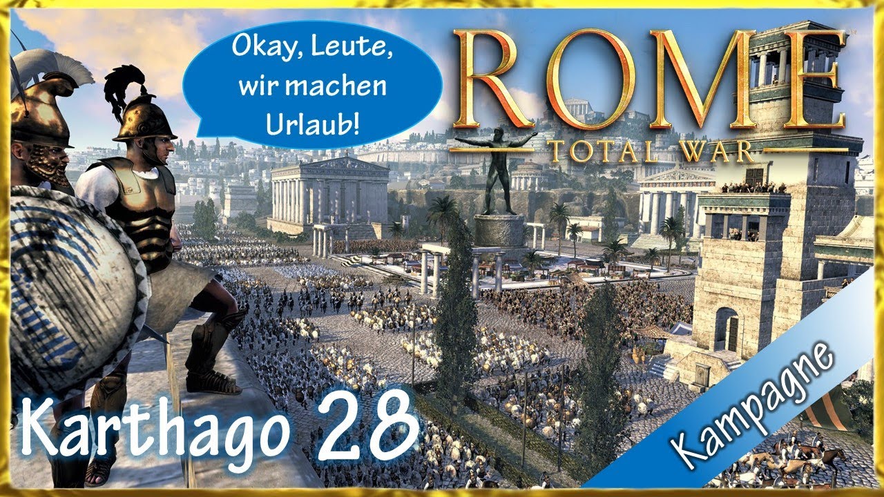 Rome: Total War Challenge Karthago | "Mercenaries Only" | Sehr Schwer 28 - YouTube