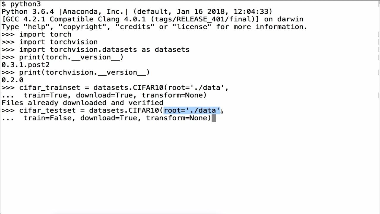 CIFAR10 PyTorch: Load CIFAR10 Dataset from Torchvision - YouTube
