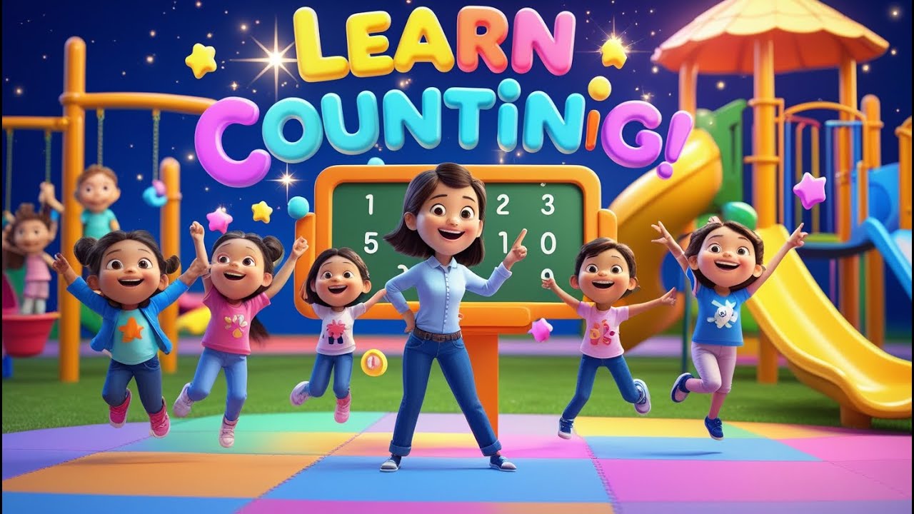 "Let’s Learn Counting! Fun Numbers Poem for Kids | 1 to 10" - YouTube