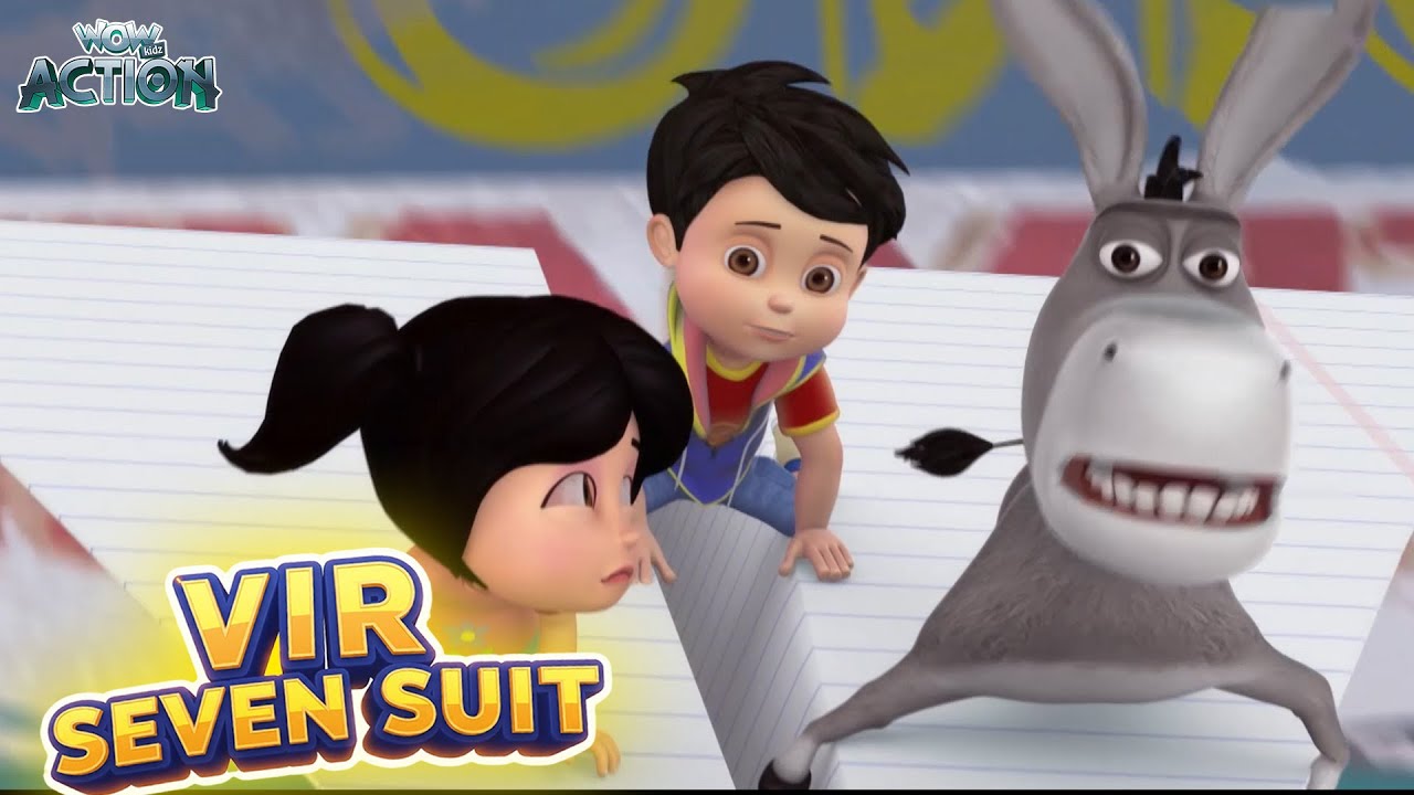 Vir The Robot Boy | Ant Size Vir Ka Adventure | Vir Seven Suit ...