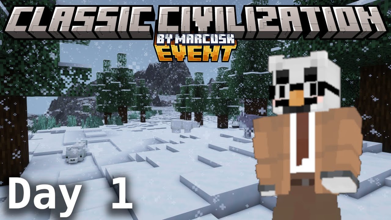 MARCUSK's Classic Minecraft Civ Event (Cold The1000thDoctor) (Day 1 ...