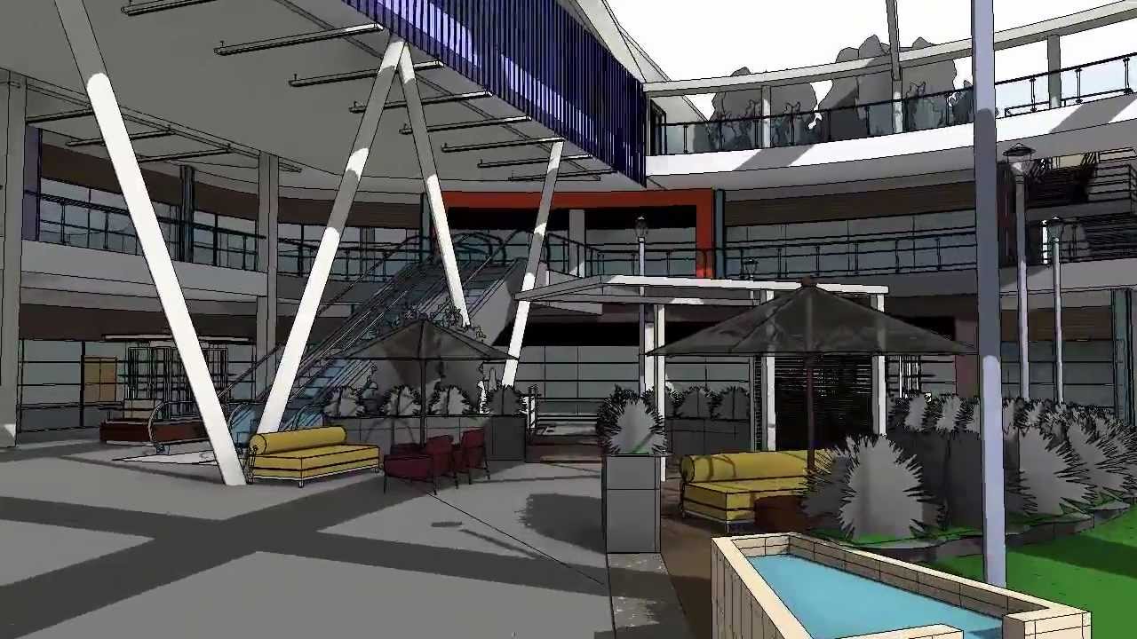 Recorrido volumétrico Patio Clavería - YouTube