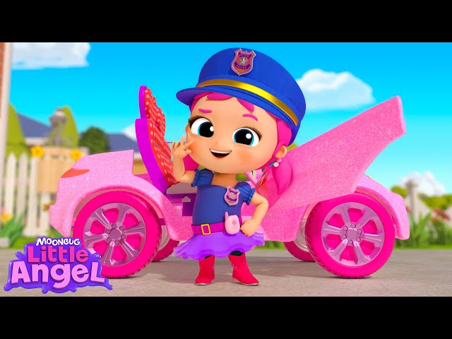 Jill the Fashion Police 💖 Jill's Playtime | Little Angel Kids Songs ...