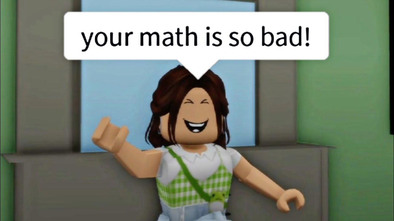 When a kid knows better math than you (meme) ROBLOX - YouTube
