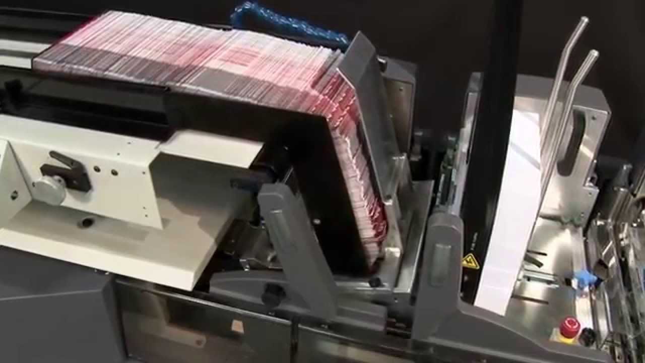Pitney Bowes Mailstream Direct™ Inserting System - YouTube