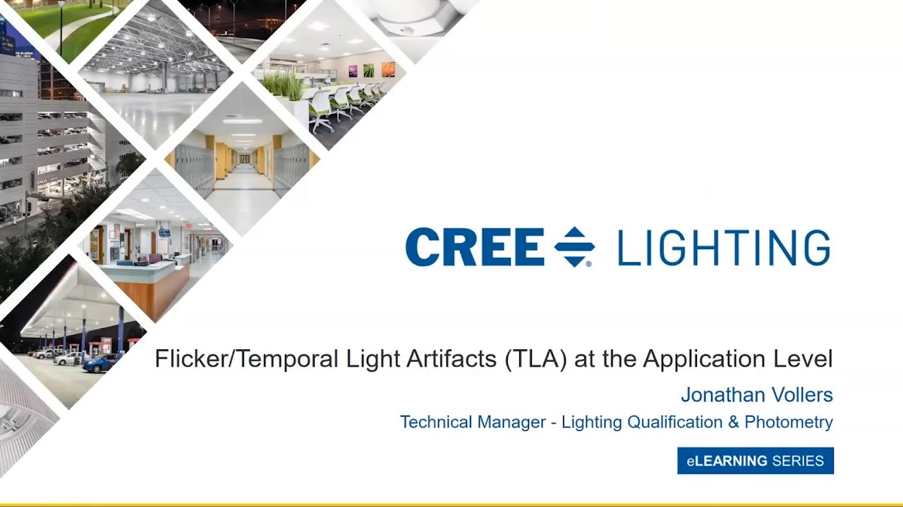 Flicker/Temporal Lighting Artifacts (TLA) at the Application Level ...