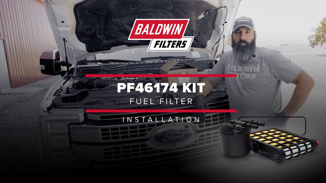 Baldwin Filters PF46174 KIT Fuel Filter - YouTube