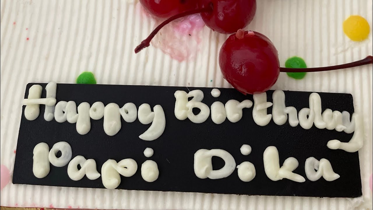 Happy birthday Papi Andika - YouTube