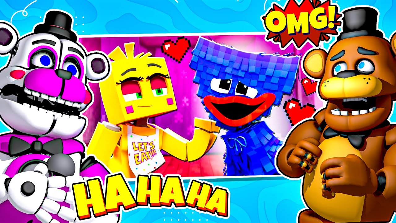 Freddy and Funtime Freddy REACT to TOY CHICA is in LOVE?! - Animation ...