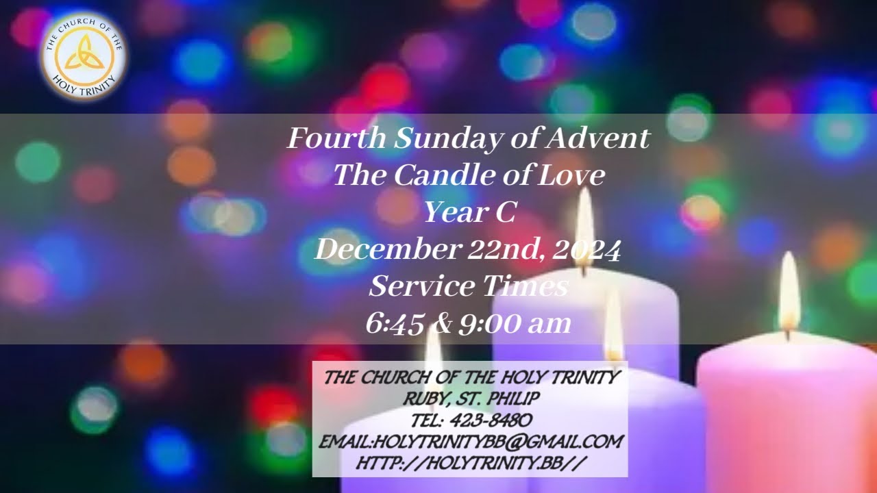 4th Sunday of Advent Year C (Traditional Sung Mass)(Fletcher) - YouTube