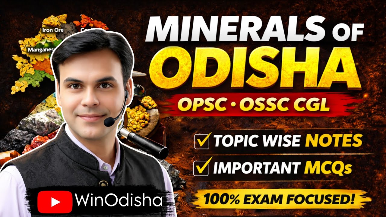 Odisha Geography 🔥 Mineral Resources of Odisha | Odisha GK | OPSC ...