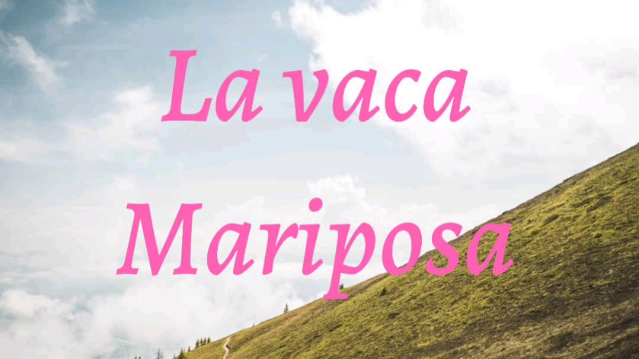 La Vaca Mariposa - Simón Díaz - YouTube