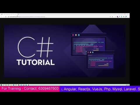 CSHARP NAMESPACE TUTORIALS IN TELUGU - YouTube