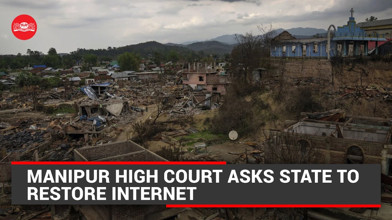 Manipur High court asks state to restore internet - YouTube