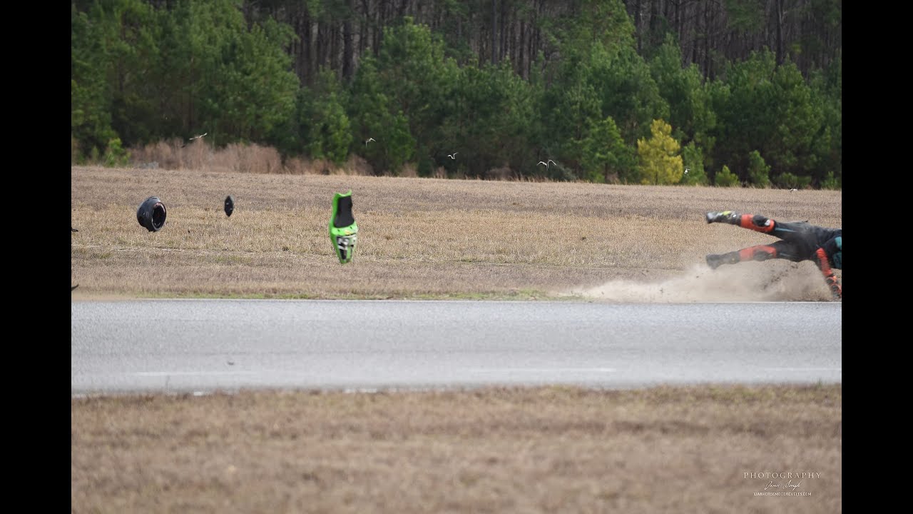 Highside Crash @ Jennings GP 1/8/23 - YouTube