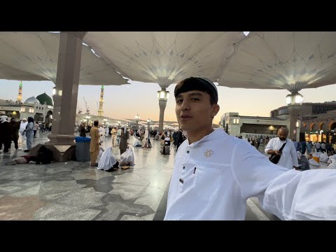 MADINA bomdod namozi Uzbeklar bilan tolgan