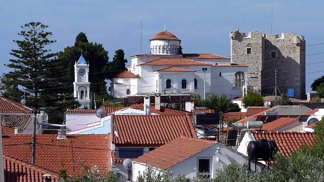 Church and castle of Lykourgos Logothetis in Pythagorio - YouTube