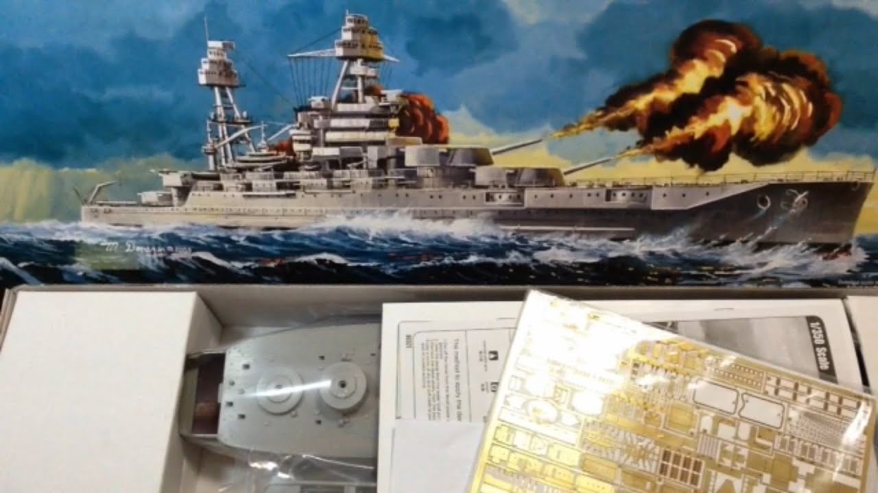 Hobby Boss USS Arizona Part 1 (Review of Kit & Photo Etch) - YouTube