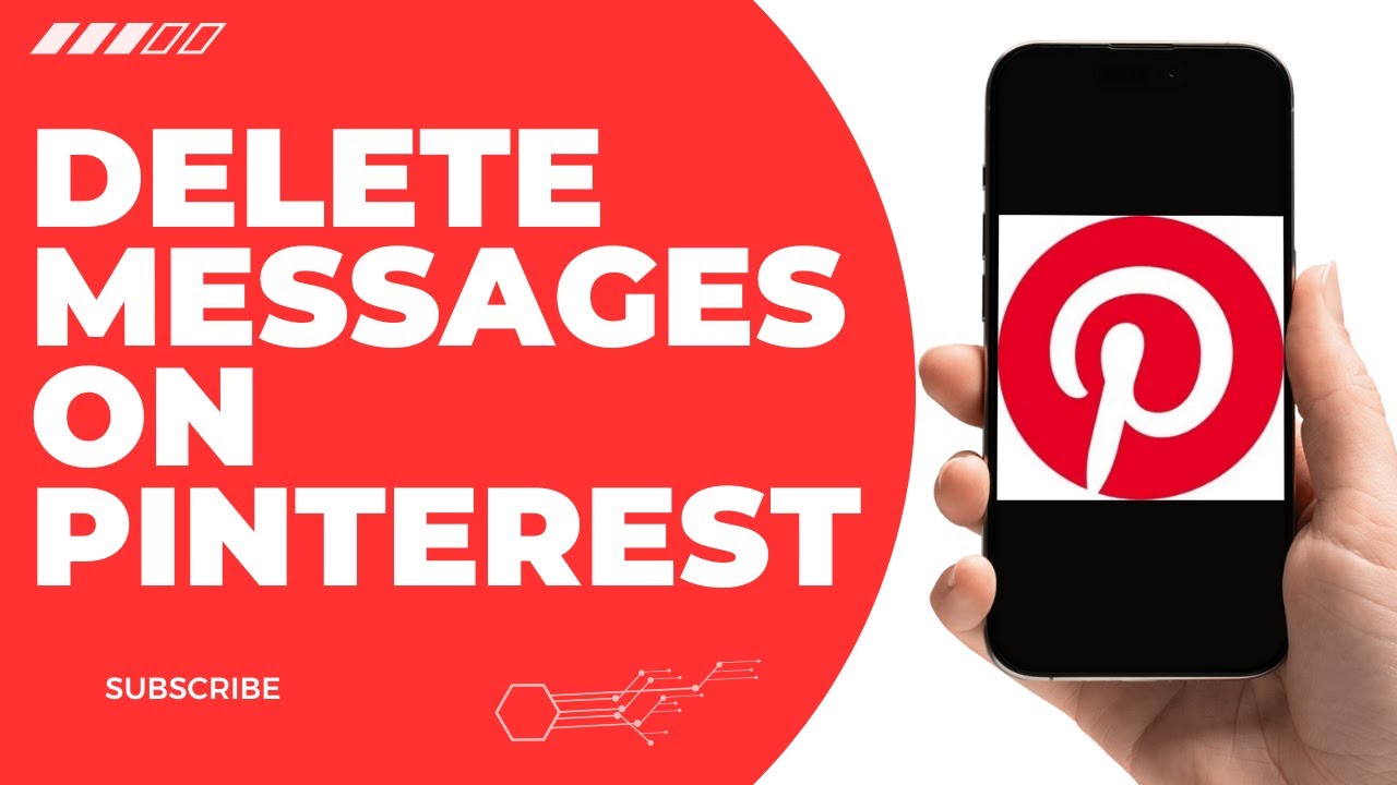How to Delete Pinterest Messages using Website | Clear Pinterest ...