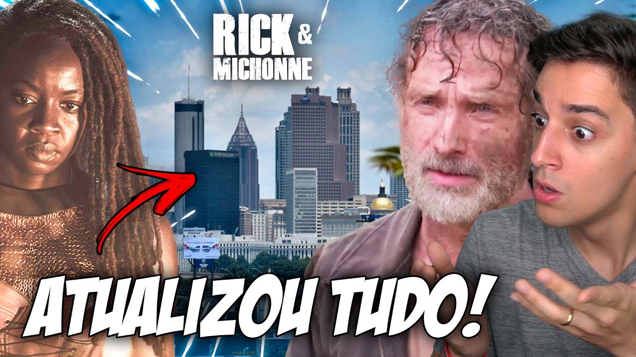 RICK E MICHONNE DE VOLTA A ATLANTA COM VOLTA DE ATOR DO ABRAHAM EM THE WALKING DEAD! - YouTube