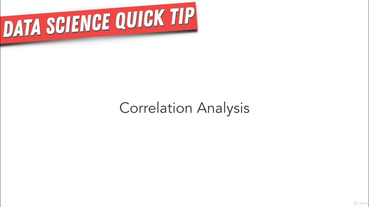 115 Quick Tip Correlation Analysis | Scikit-learn Creating Machine ...