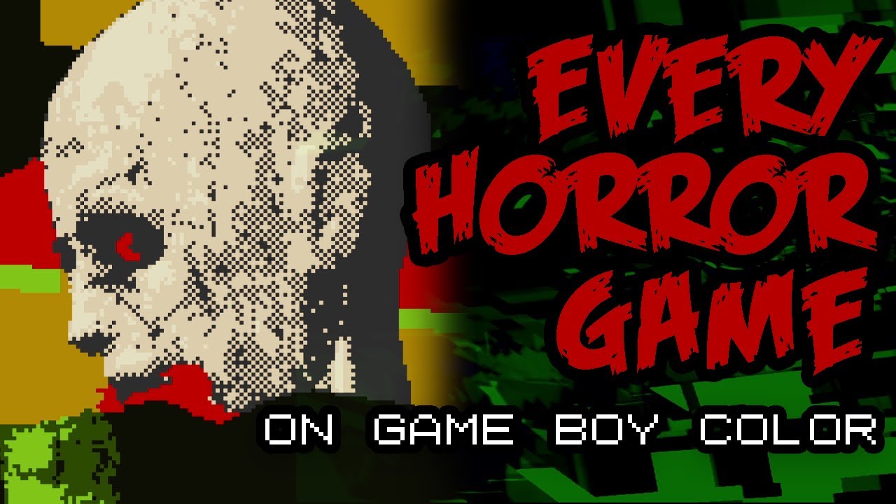 Every GAME BOY COLOR Horror Game | Exploring Handheld Haunts - YouTube