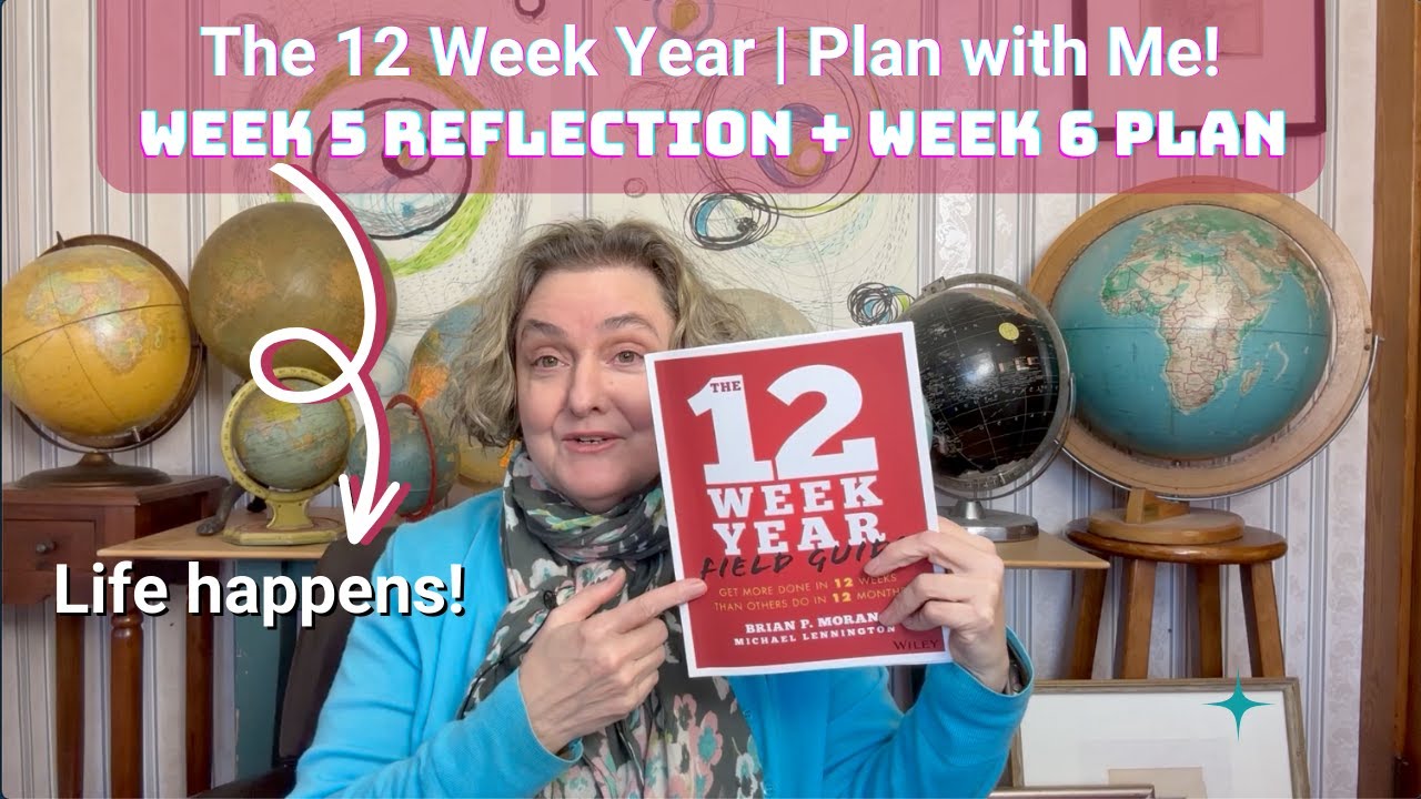 The 12 Week Year | Plan with Me! | Week 5 Reflection + Week 6 Plan ...