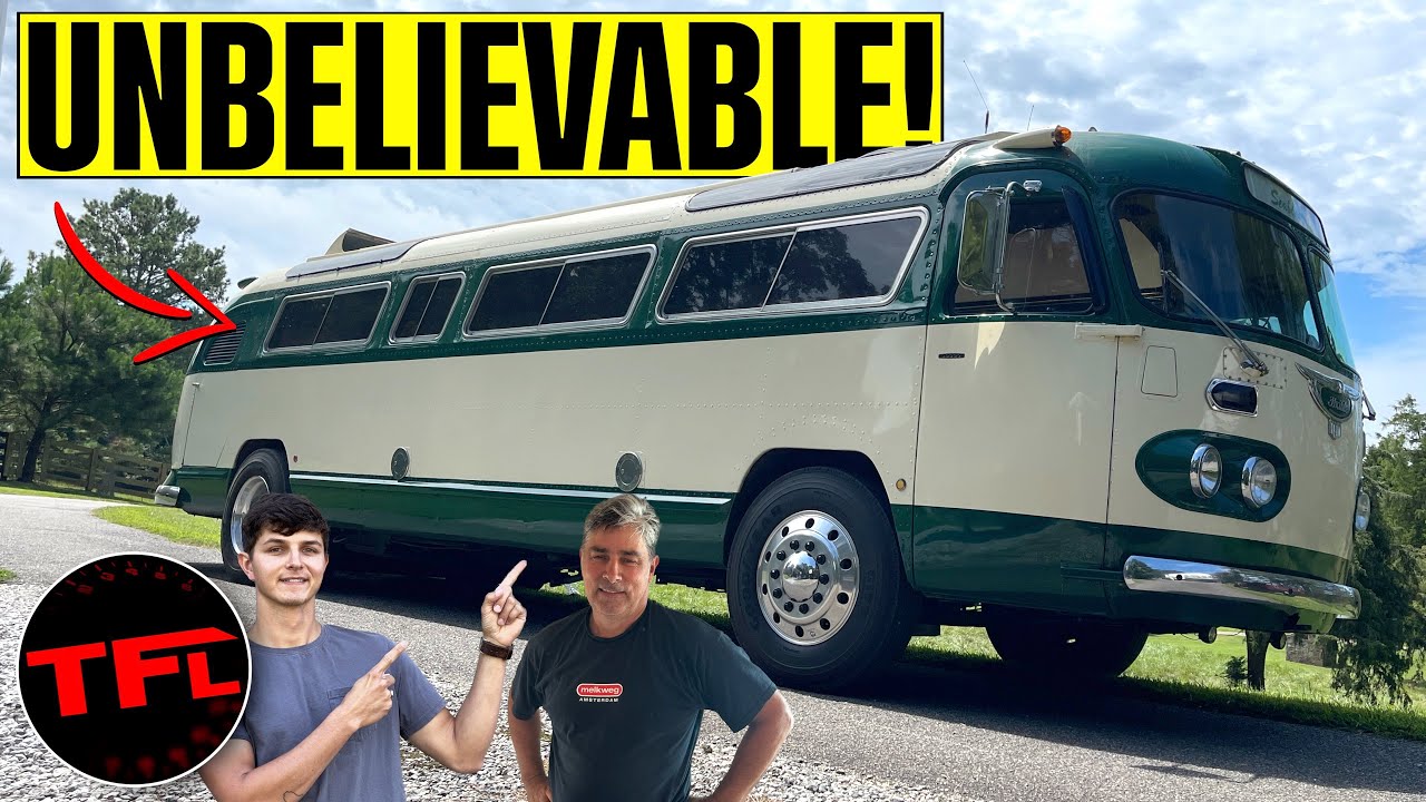 My Dad Built This CRAZY RV From a Rare '40s Bus You've Never Heard Of ...