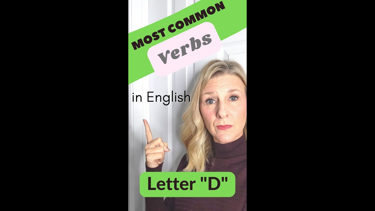 Los verbos más comunes en inglés que empiezan con la letra 'D' - YouTube