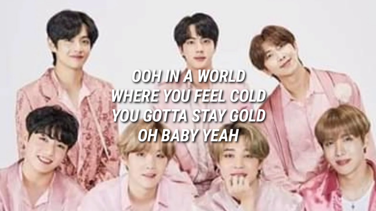 STAY GOLD/bts - YouTube
