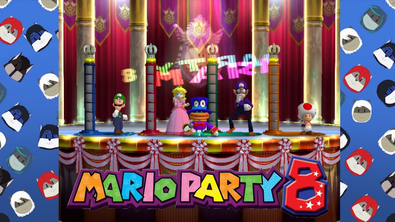 Mario Party 8 - Crown Showdown - YouTube