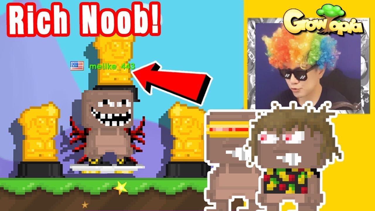 Lucky Noob Got 3 Growie Awards Prank! | Growtopia - YouTube