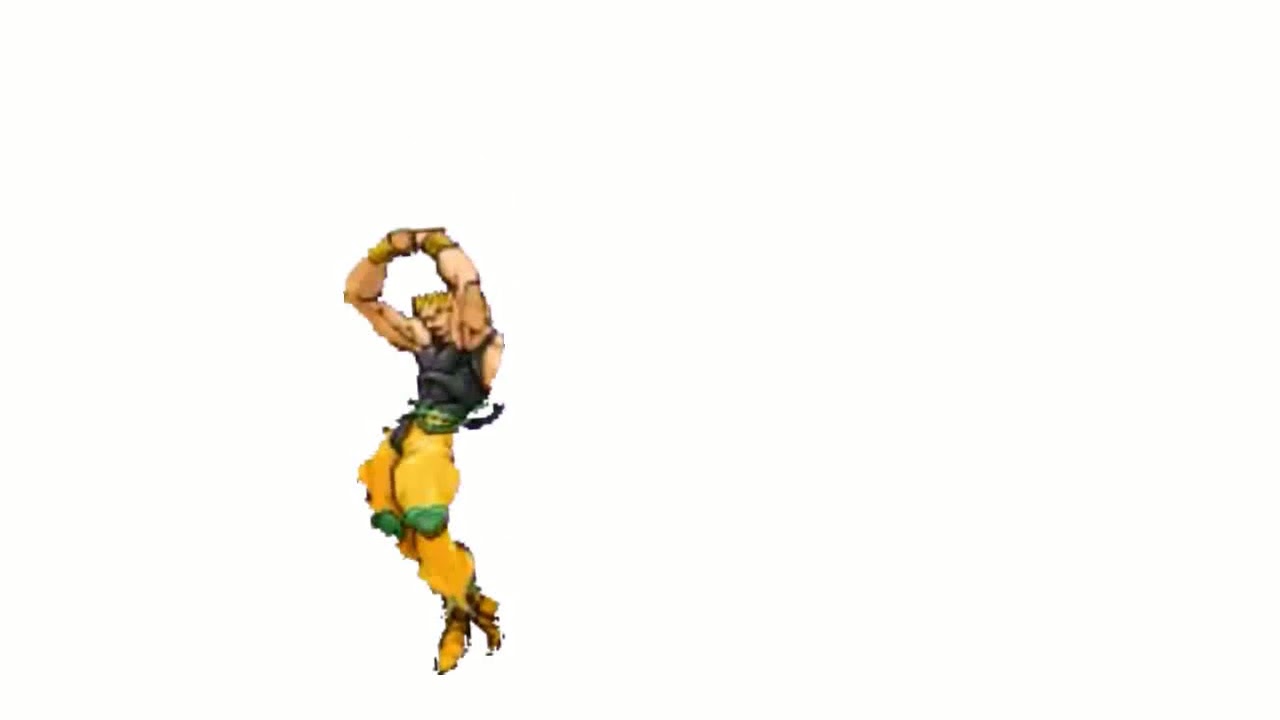 Dio Brando Mugen Jump & walk - YouTube