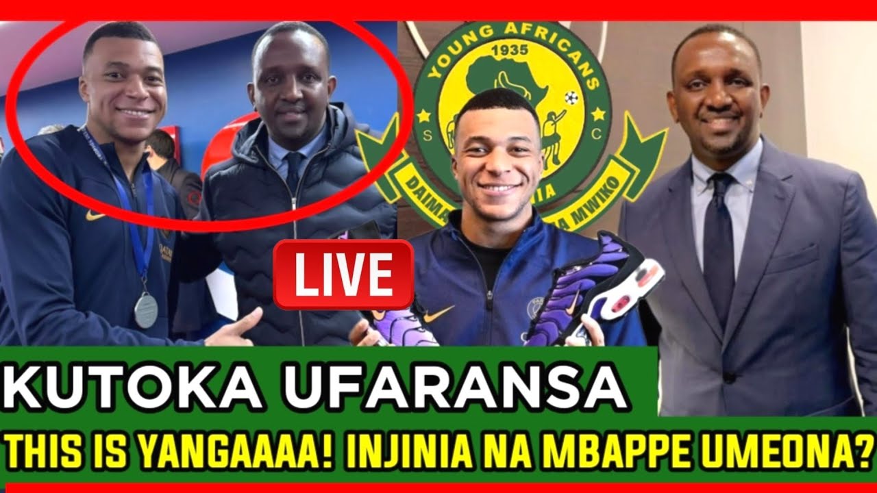 🔴#live_THIS IS YANGAAAA! INJINIA HERSI NA MBAPPE HUKO NI BALAA! UMEONA ...