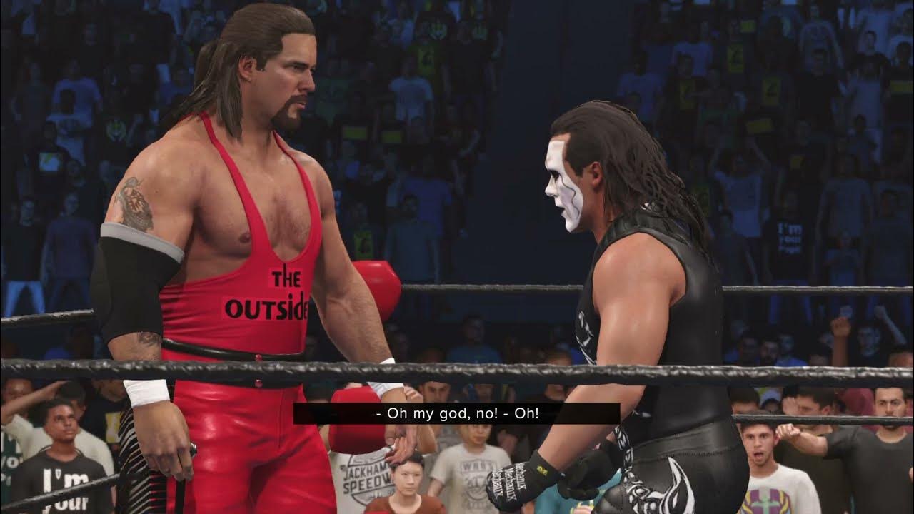 STING v PERRY SATURN | WCW NITRO Episode 1 | WWE 2K23 - YouTube