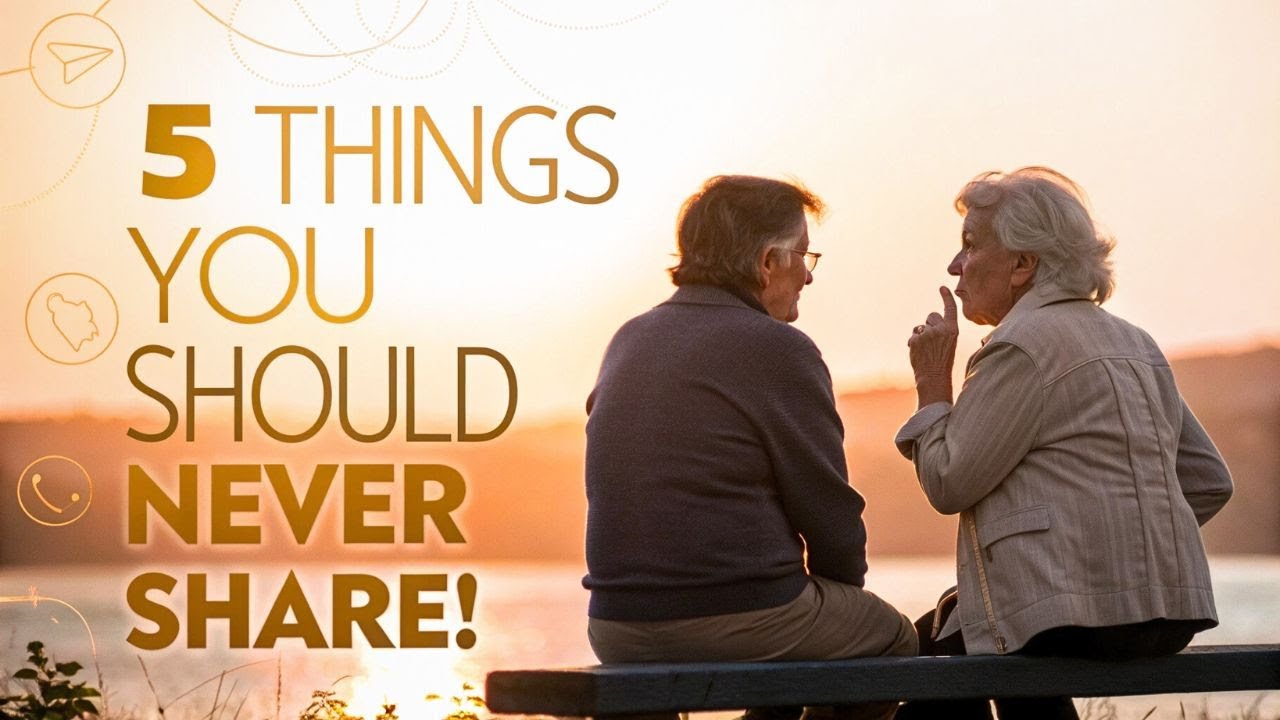 🤐 5 Personal Things Elders Should Never Reveal — For Self-Respect ...