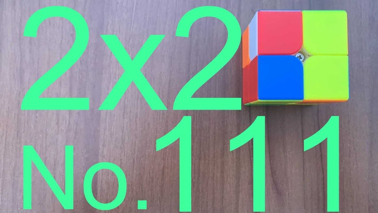 [2x2] No.111 Solve Cube | scramble | ASMR - YouTube
